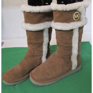 Michael Kors | Shoes | Michael Kors Winter Tall Winter Suede Boots ...